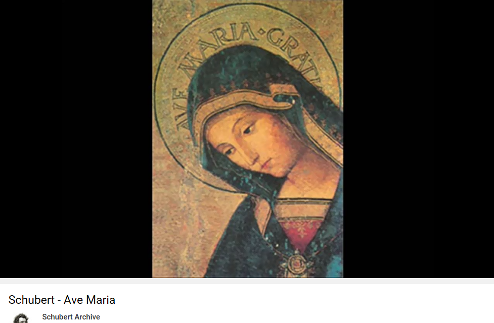 ILS ONT ÉCRIT DES « AVE MARIA » – Tout l'opéra (ou presque)