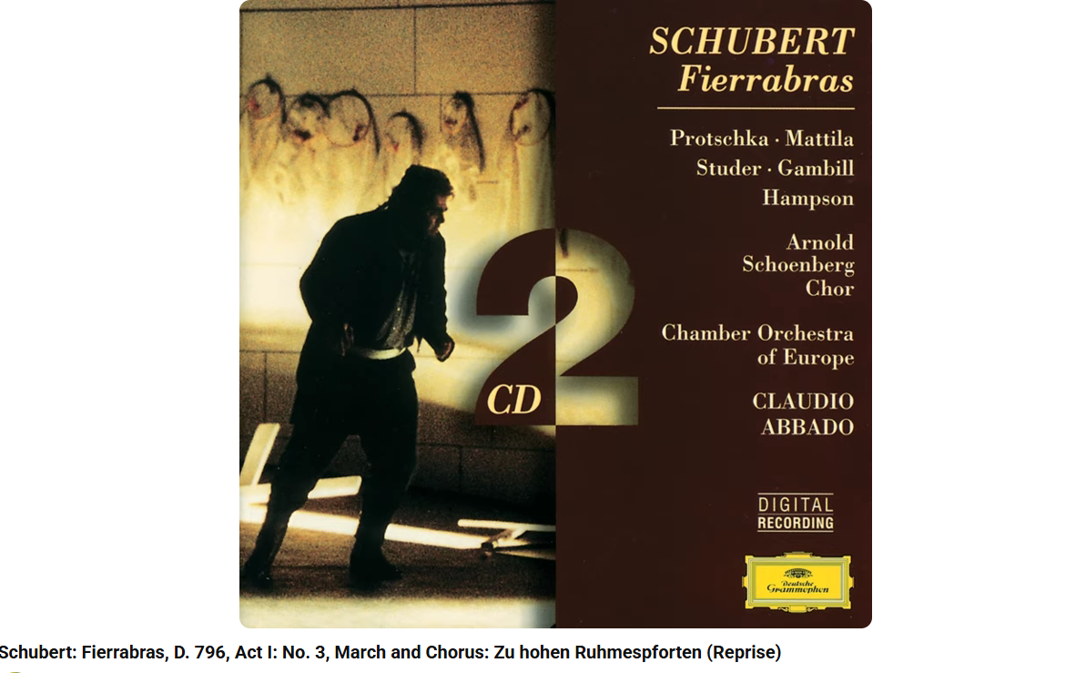 QUELQUES GRANDS CHŒURS DE FRANZ SCHUBERT – Tout l'opéra (ou presque)